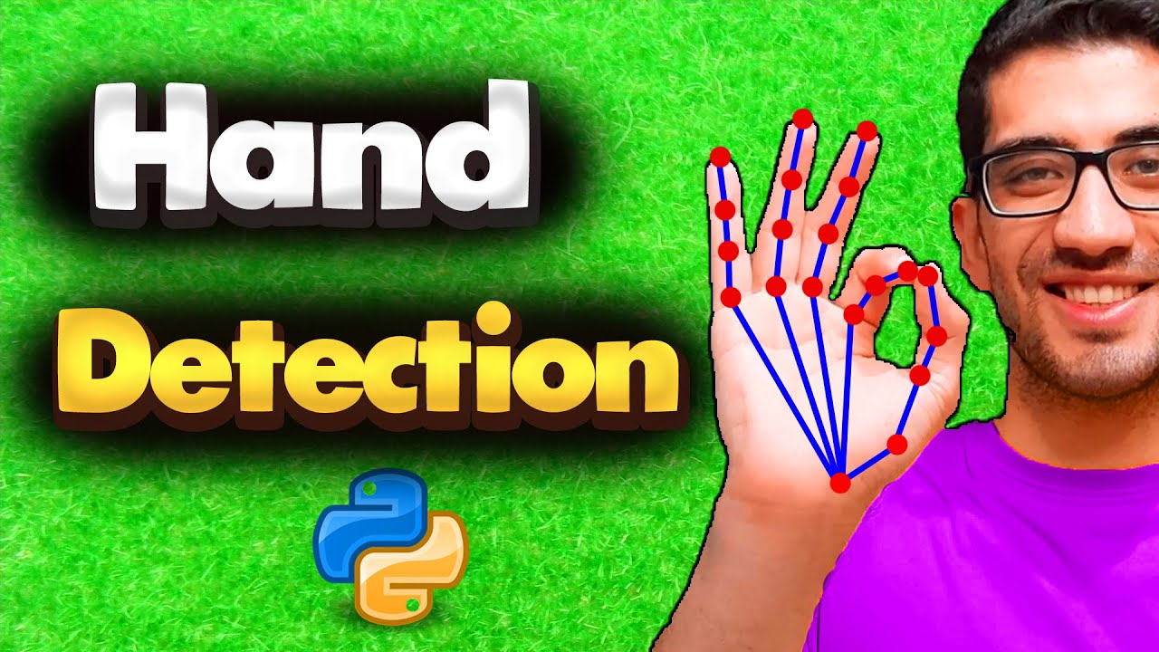 Hand Detection and Tracking in Python with JUST 18 Lines of Code
