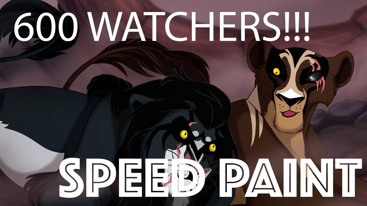 600 Deviantart Watchers gift Speedpaint