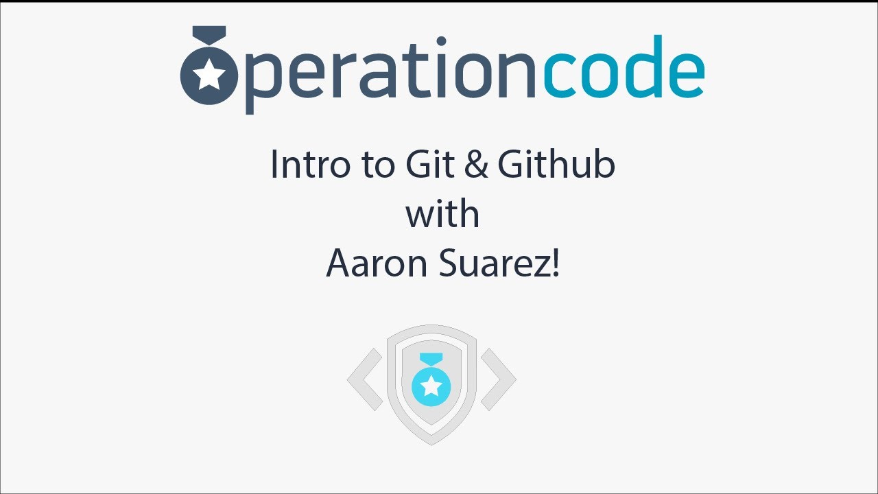 Intro to Operation Code's Git and Github