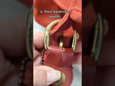 How to spot if your coach bag is FAKE! #fashionresller #fashion #thrifting #thriftedfinds #thrifting