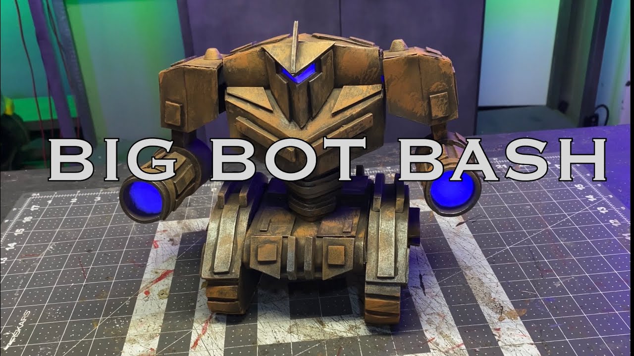 Made A Foam Robot For BIG BOT BASH 3  