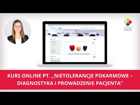 Nowość! Kurs online na temat nietolerancji pokarmowych