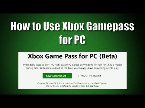 How to use Xbox Gampass on PC