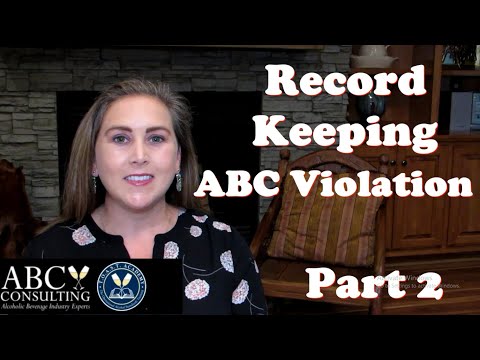Record Keeping ABC Violation P 2
