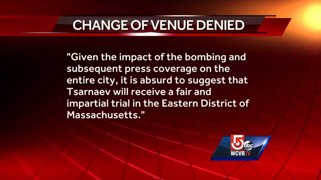 U.S. appeals court: Marathon bombing trial can stay in Boston
