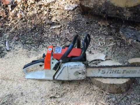 Stihl 026 Chainsaw with 20" Bar, test