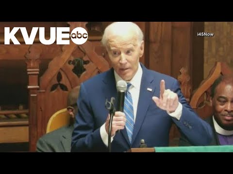 Former President Joe Biden visits Galveston, Texas, on Juneteenth