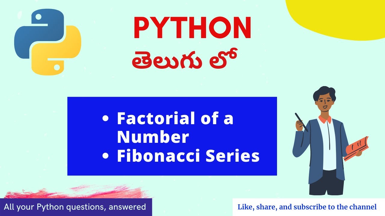 18 - Python Examples (Part-3)  || Python in Telugu || Nerchuko