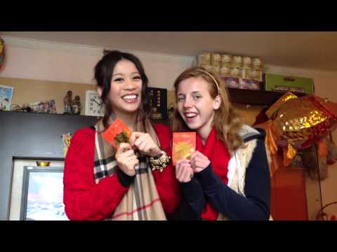 How to say Happy Chinese New Year in Cantonese: Gong Hei Fat Choi (gong hey fat choy)