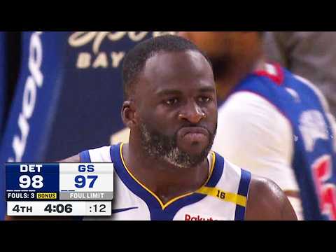 Final 4:06 MUST-SEE ENDING Warriors vs Pistons 👀 | March 8, 2025