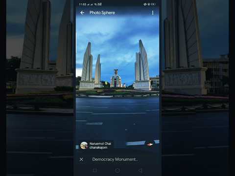 national monument😲 of Bangkok found in maps #shorts #viral #youtubeshorts #googlemaps #maps