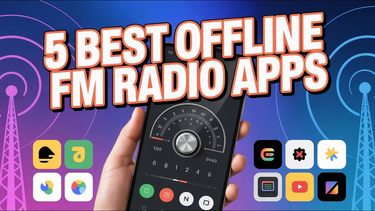 5 Best Offline FM Radio Apps