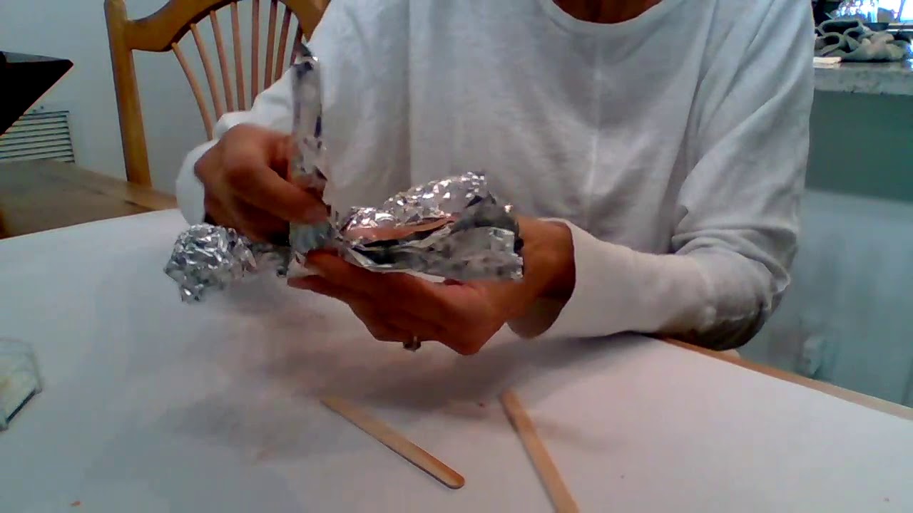 Tin Foil Skier STEM challenge
