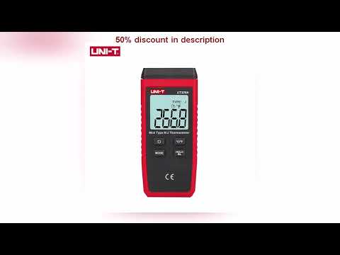 #UNI-T UT320A UT320D Mini Contact Type Digital Thermometer Dual Channel K/J Temperature Meter LCD