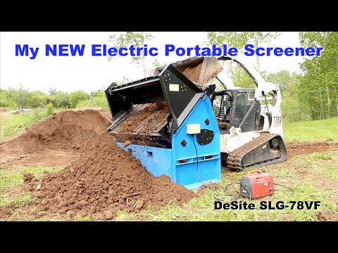 My NEW Electric Portable Screener