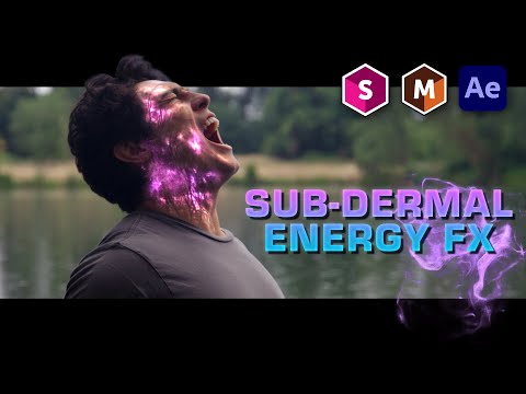 How To Do Subsurface Energy Glow Effects | Adobe After Effects Tutorial