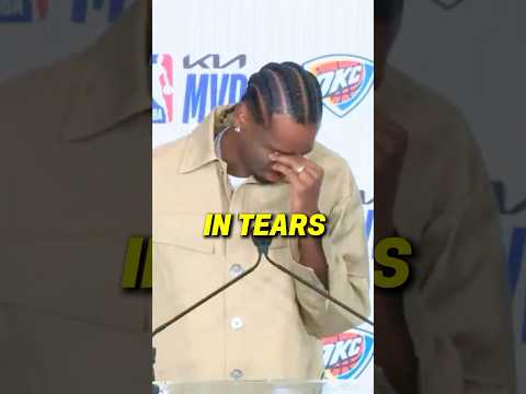 Shai Emotional In MVP Speech ❤️