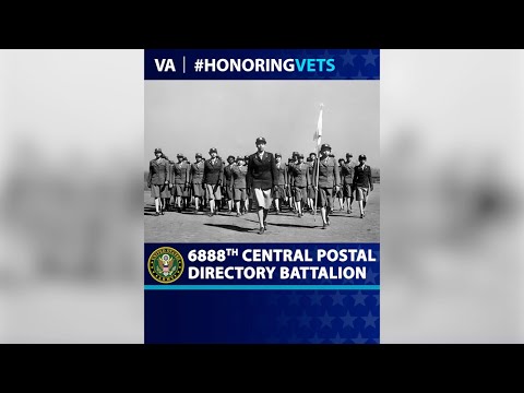 #HonoringVets: 6888th Central Postal Battalion