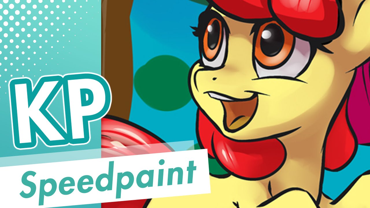 Speedpaint 08 - Apple Bloom