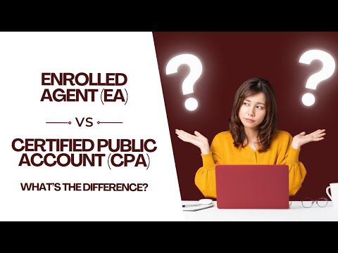 Enrolled Agent Vs CPA β Which Tax Professional Do You Really Need For Your Business?