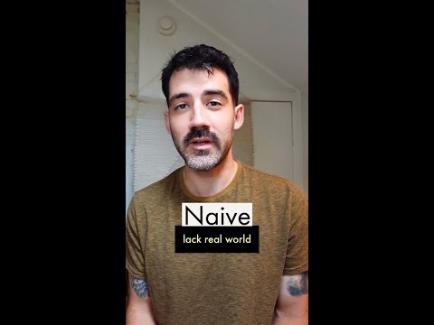 How do you understand the difference between naive and ignorant? 🤔 #englishvocabulary