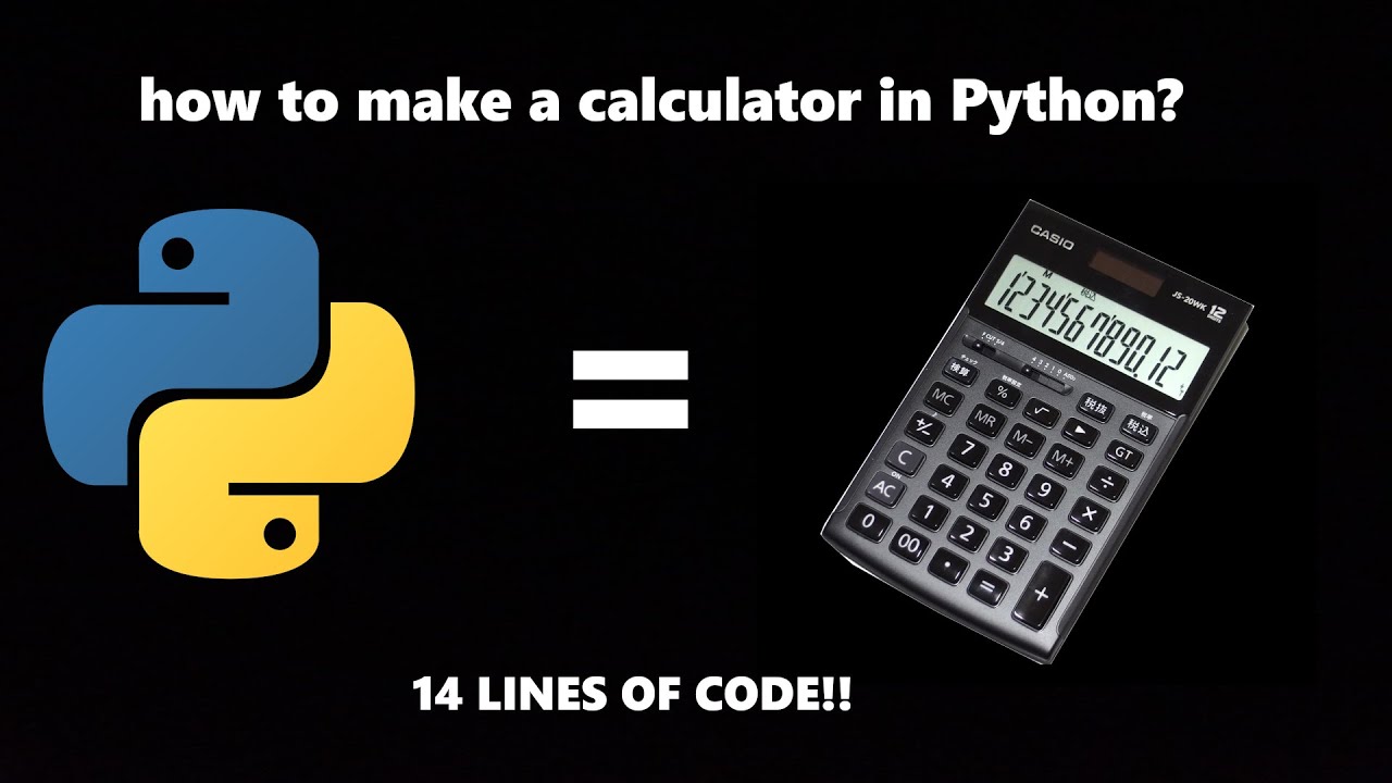 How to make Calculator in Python (Easy Version)