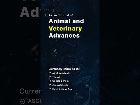 Asian Journal of Animal and Veterinary Advances