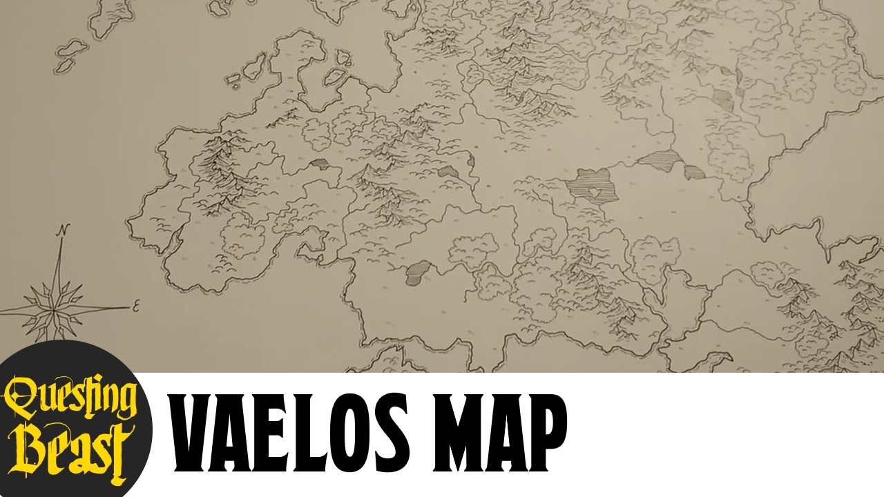 Vaelos: DnD Fantasy Map Showcase