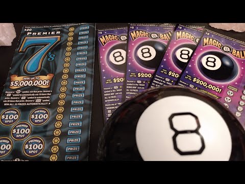 Magic 8 Ball Scratchers & Premium 7's