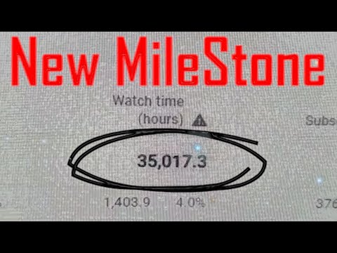 Yes, our channel has over 35,000 watch hours!