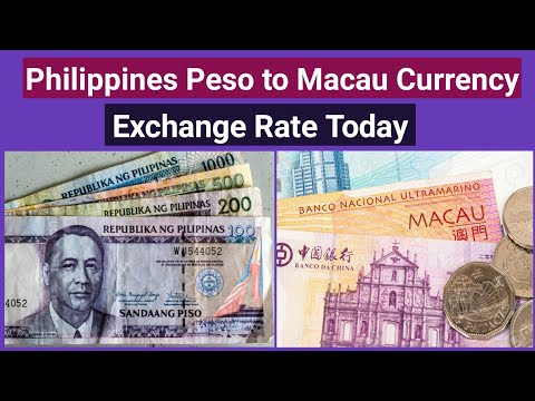 Philippines Peso to Macau Currency| Macau Currency value in Philippines currency Exchange Rate Today