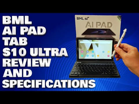 BML AI Pad Tab S10 Ultra 1TB Review And Specifications | AI Pad Tab 2025
