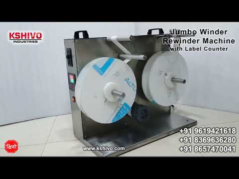 Label Rewinder - Label Rewinding Machine Latest Price, Manufacturers ...