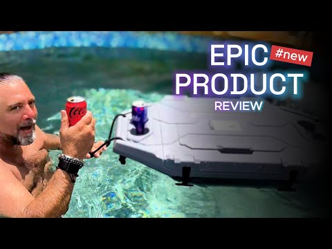 Floating Cooler 60-Hour of Cold Fun for Pool, Lake, Beach, Anywhere Any time