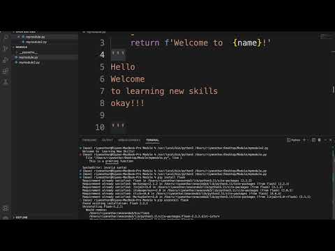 11 | What is Pip | Pip in Python | How we can use Pip to Install Modules | Experience on VS Code