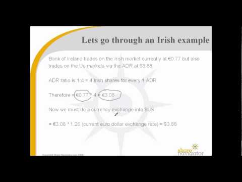 Stock Market Lesson 3 ADR's American Depository Receipts.wmv