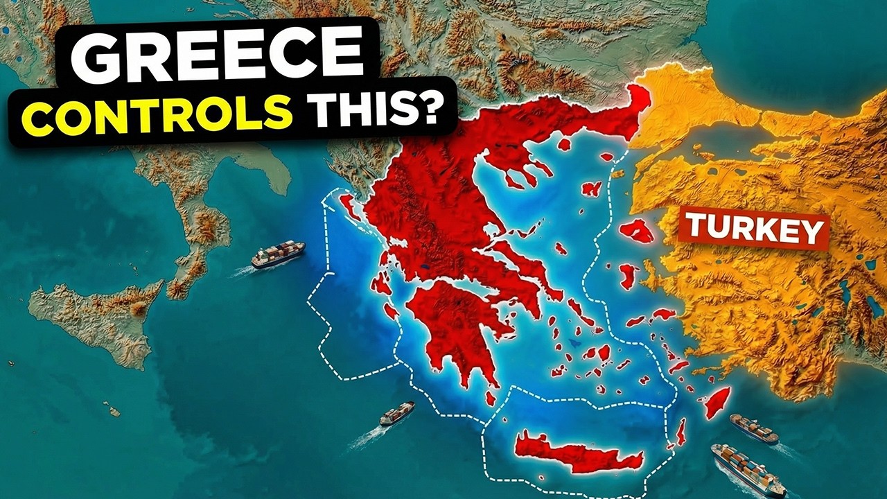 25 Geographic Facts About Why Greece Controls The Mediterranean!