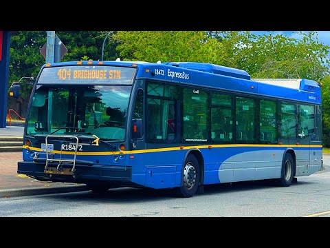 ***Extremely Rare***  Translink CMBC [Bus Ride] 2018 Nova Bus LFS Suburban | R18472