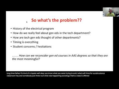 Rethinking the Purpose of Gen Ed Courses in CTE Programs Forum for Excellence 2020