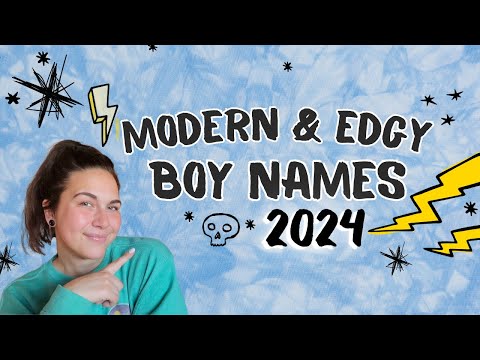 MODERN & EDGY BOY NAMES 2024: Unique Baby Name Ideas for Boys