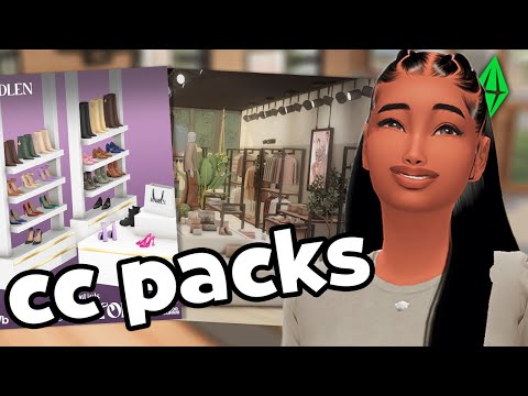 CHECK OUT THESE NEW CC PACKS FOR THE SIMS 4!