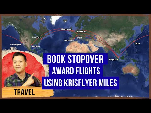 How to Book Stop Over Award Flights Using Krisflyer Miles.