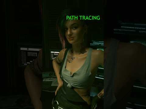 Cyberpunk 2077 Path Tracing On VS Path Tracing Off VS RTX with DLSS 4.0 #pathtracing #cyberpunk2077