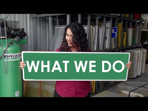 What We Do - The Sign Shop