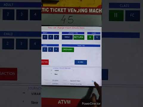Mumbai local train ticket using phone pay Google pay scan karke ATVM machine se nikale