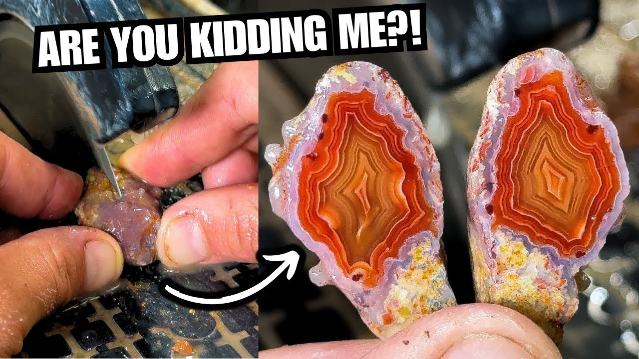Cutting Open 20+ Baby Laguna Agates From Mexico!