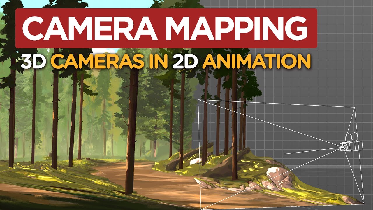 Camera Mapping - 3D Cameras for 2D Animation