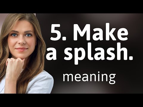 Making a Splash: Dive into English Idioms!