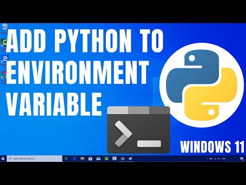 How to Add Python Installation to Path Environment variable in Windows 11