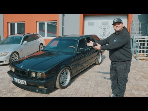 Tohle jste opravdu CHTĚLI VIDĚT! | BMW E34 DĚDEK